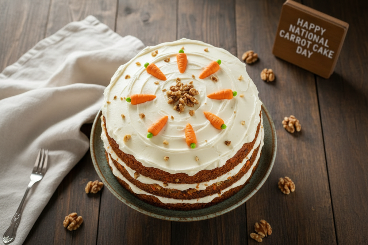 National Carrot Cake Day 2026 | Best Recipes & Box Mix Hacks – On Many ...